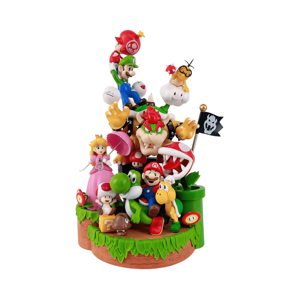 Estatua de Amigos y Personajes de Super Mario World – BELUGA TEC